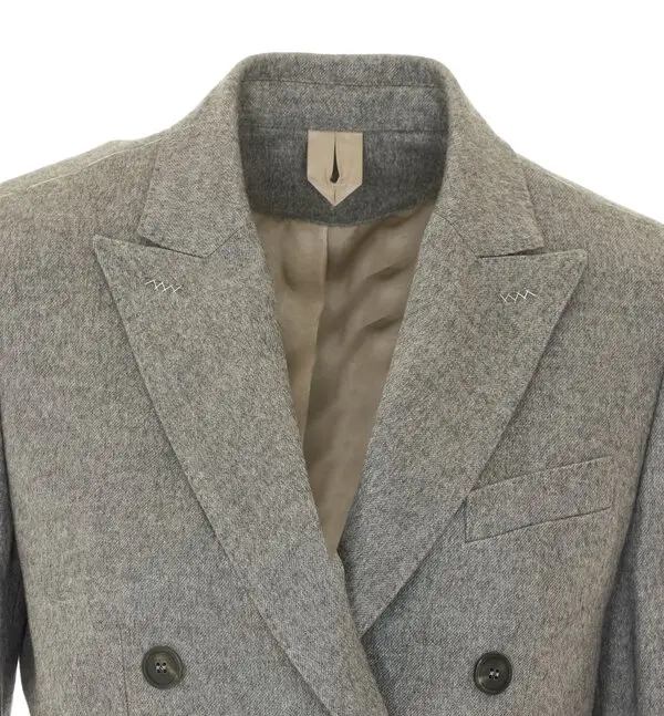 Max Mara Double-breasted Long-sleeve Blazer