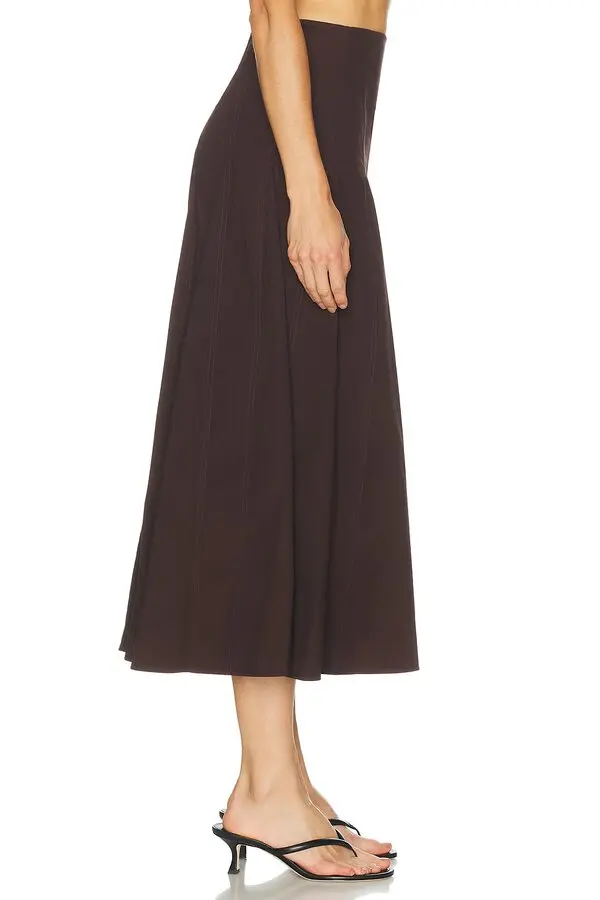 A.L.C. Tali Pleated Midi Skirt
