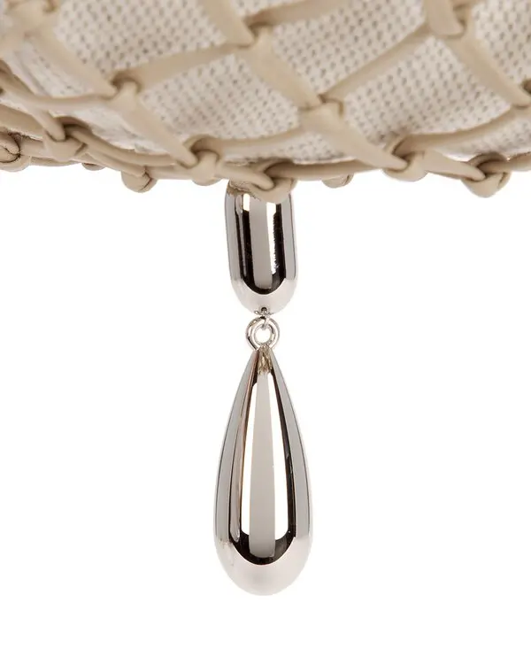 Savette Macrame Pouch Bag - Bone