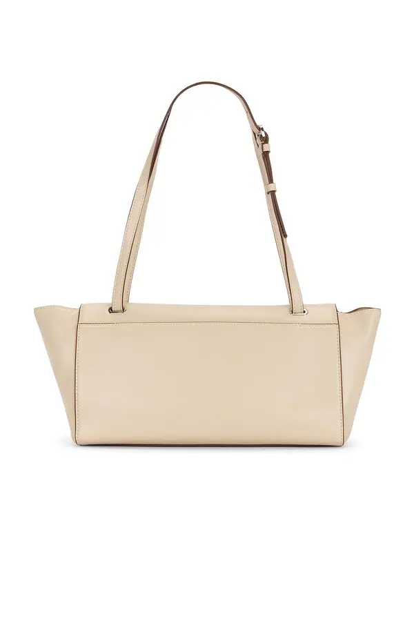 Savette Trapeze Shoulder Bag - Bone