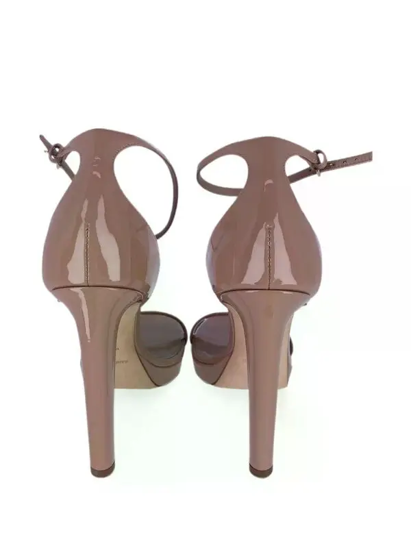 Saint Laurent Ankle-strap Platform Sandals