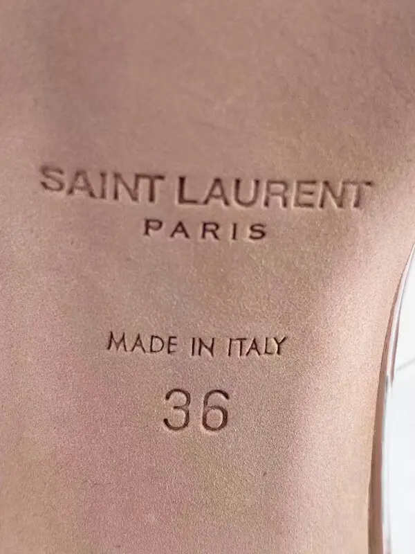 Saint Laurent Ankle-strap Platform Sandals