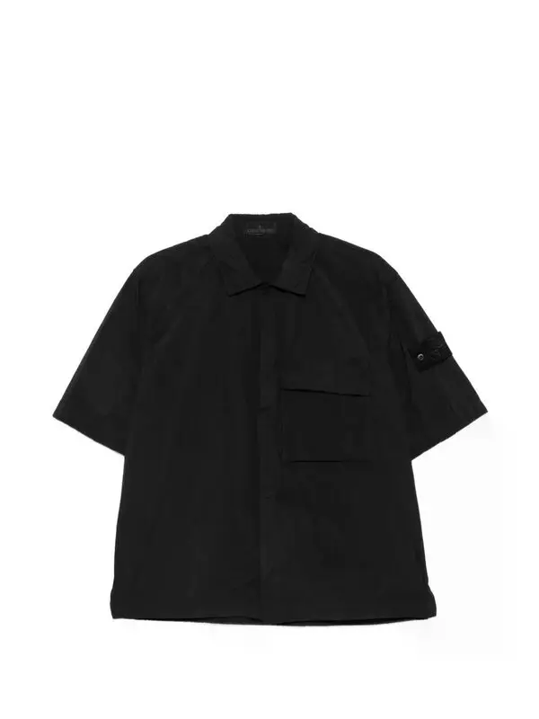 Stone Island 2100035 Organic Cotton Jersey Crepe S.i. Ghost
