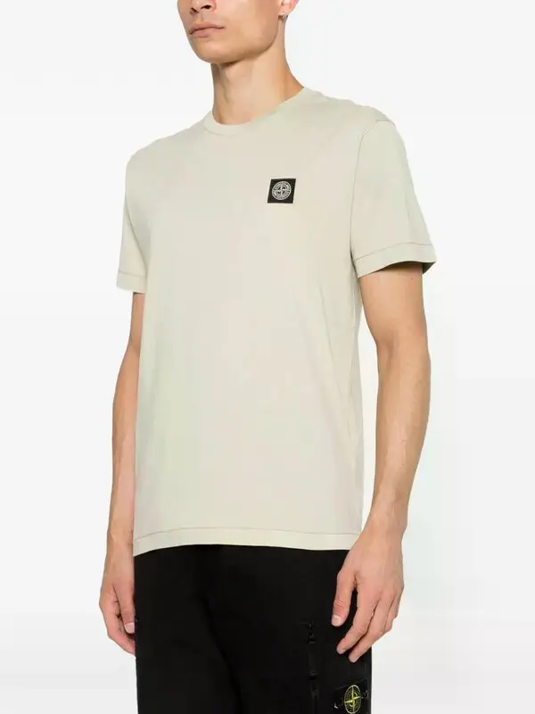 Stone Island Logo-patch T-shirt