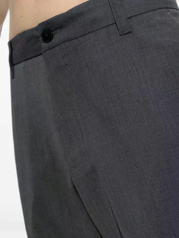 SAMSOE SAMSOE Zip-up Straight-leg Trousers