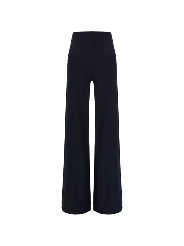 MAISON ANAMI Logo-plaque Wide-leg Trousers