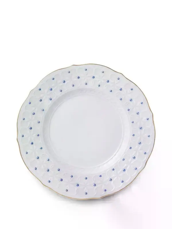 GINORI 1735 Museo Le Perle Dinner Plates - White