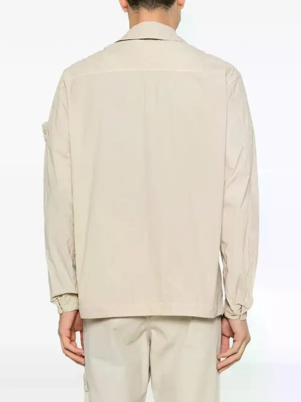 Stone Island 1200044 Nylon Smerigliato_s.i. Ghost Shirt