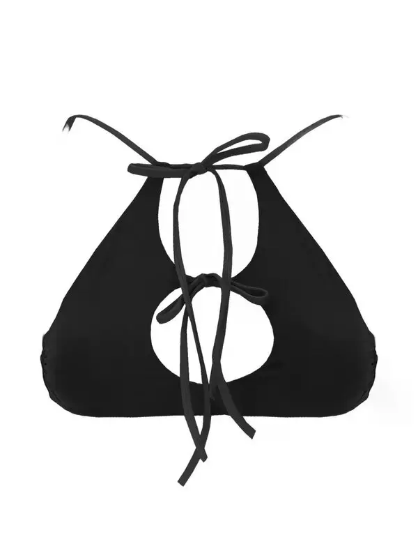 MAISON ANAMI Reversible Cutout Bikini Top