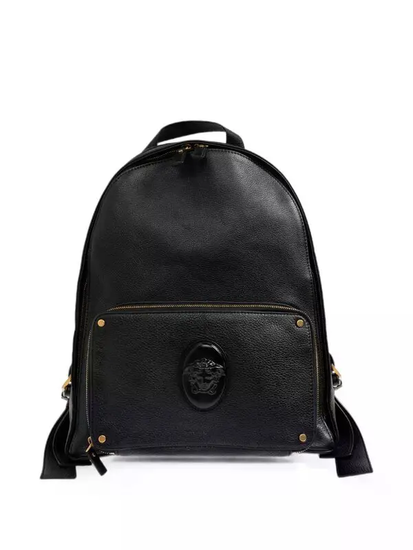 Versace Medusa Head Leather Backpack