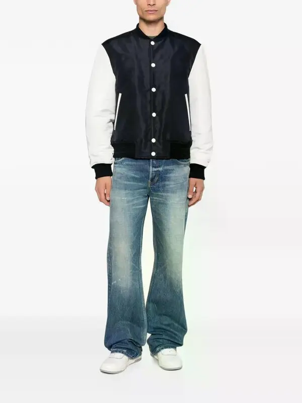 Alexander McQueen Button-fastening Faded Jeans