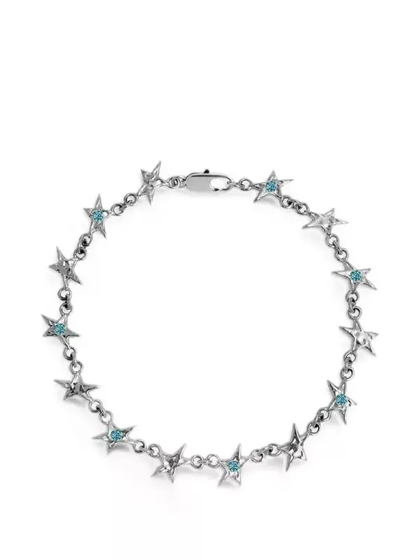 TWOJEYS Stone-embellished Star-detail Bracelet