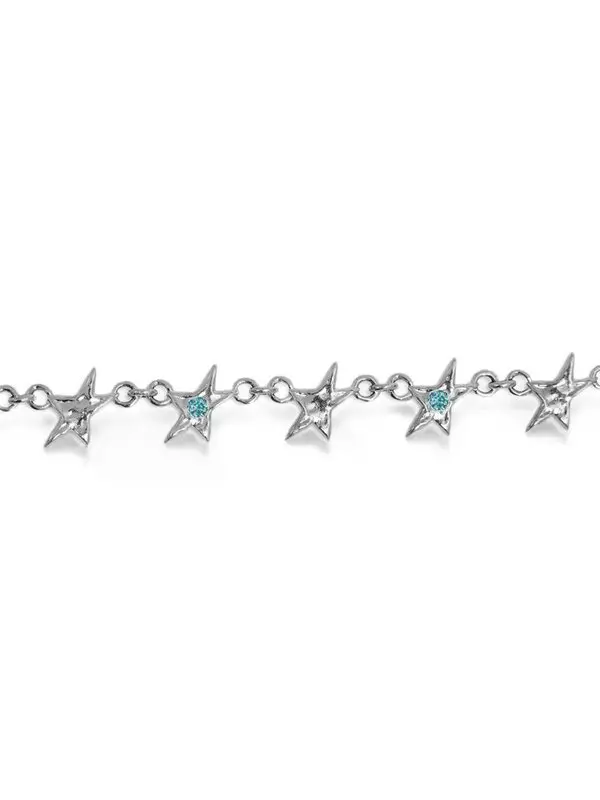 TWOJEYS Stone-embellished Star-detail Bracelet