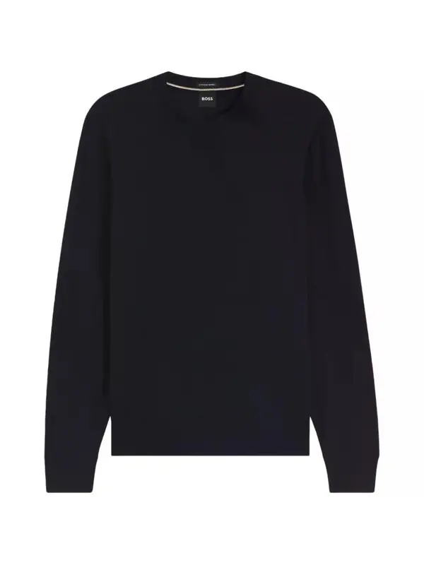 BOSS Crew-neck Wool Sweater
