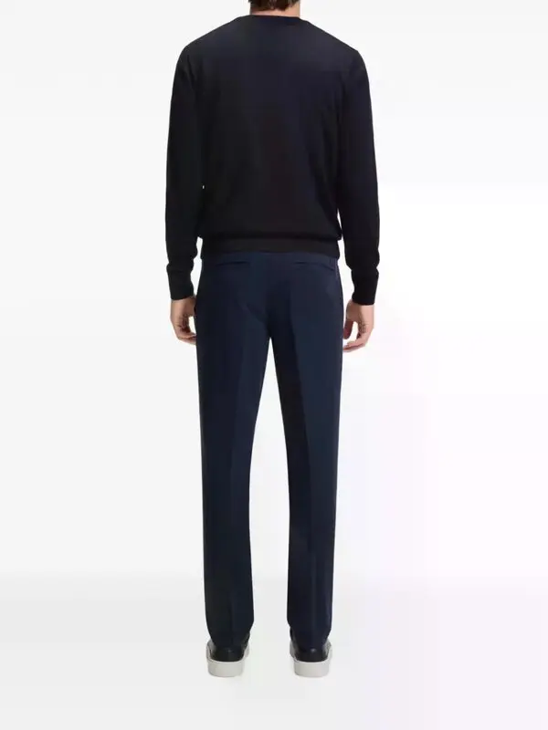 BOSS Crew-neck Wool Sweater