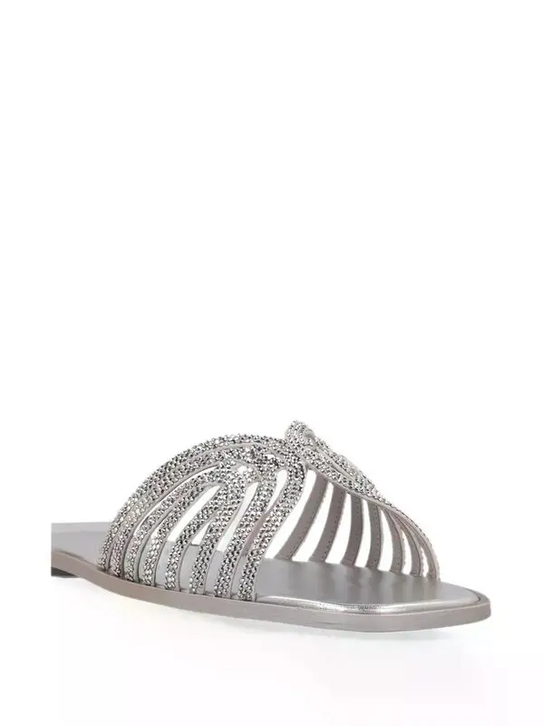 LE SILLA Embrace Crystal-embellished Sandals