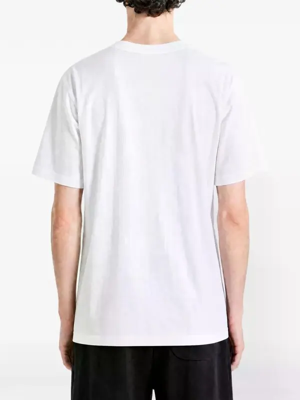 A BATHING APE Shark Camo-print T-shirt - White