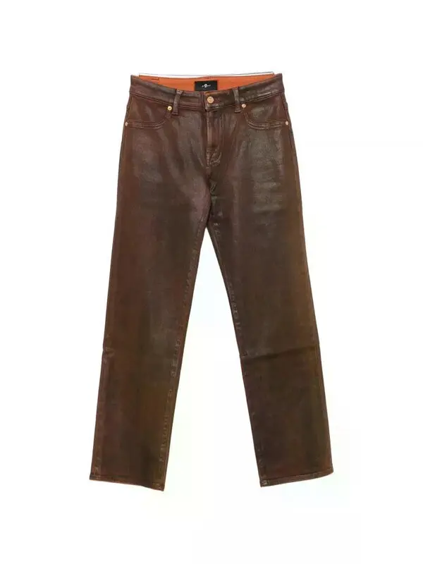 7 For All Mankind Calie Straight-leg Jeans