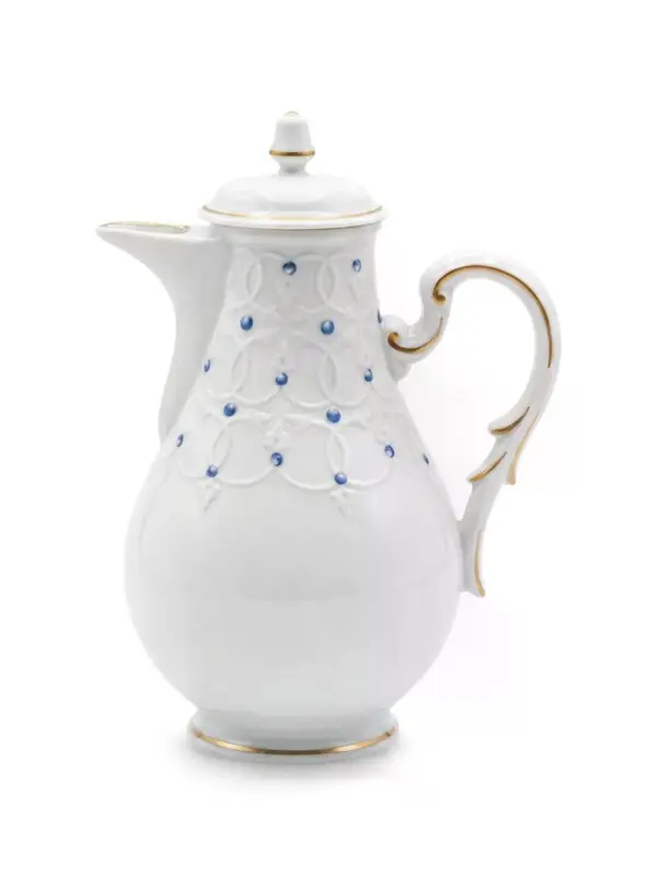 GINORI 1735 Museo Le Perle Coffee Pot - White