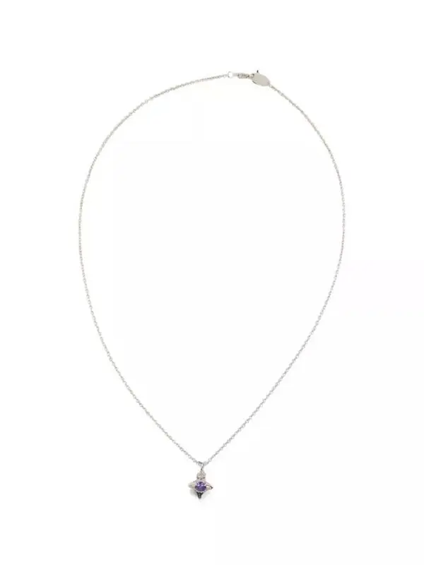 VIVIENNE WESTWOOD Reina Orb-pendant Necklace - Silver