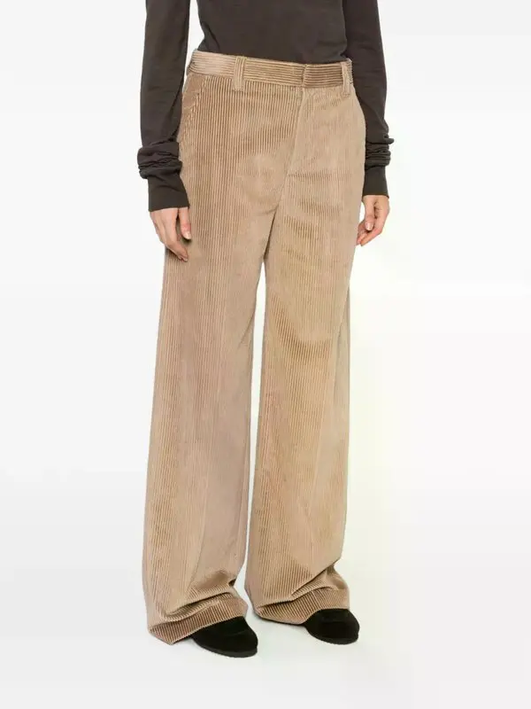 Brunello Cucinelli Corduroy Wide Leg Trousers