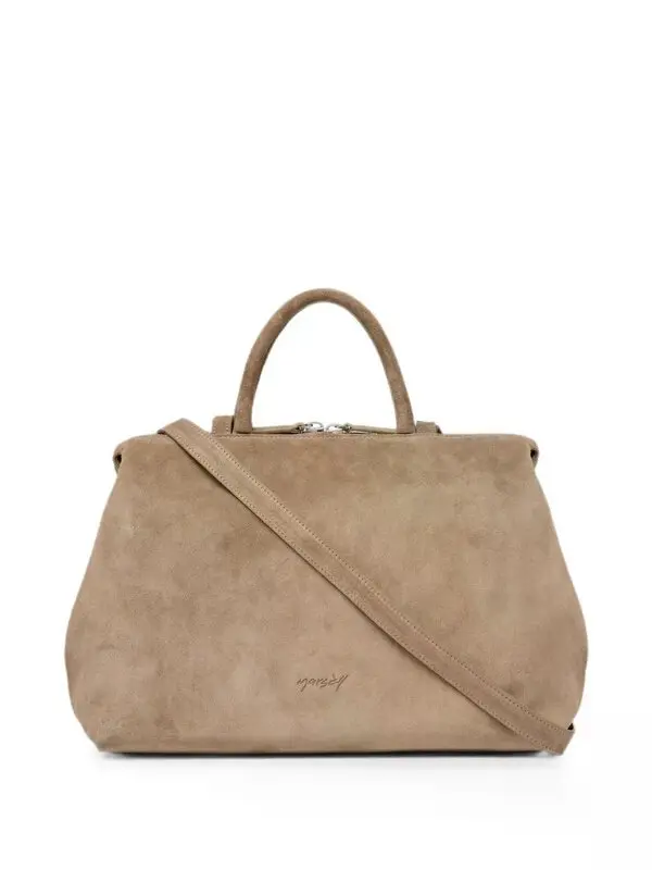 Marsèll 4 Dritta Suede Tote Bag - Neutrals