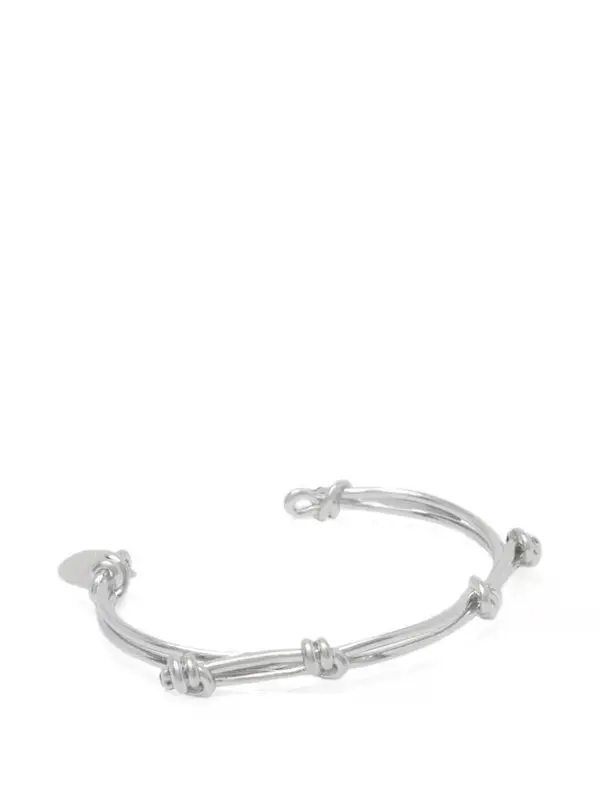 MAISON MARGIELA Knot-detail Cuff Bracelet