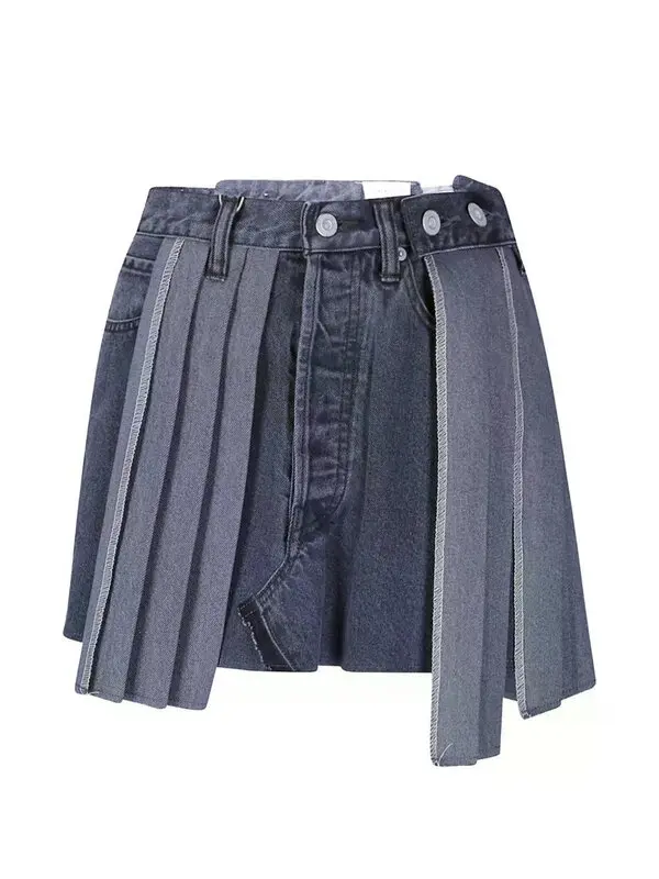 KURO Remake Denim Mark Xiii Mini Skirt