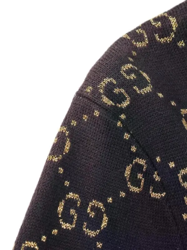 Gucci Gg Supreme Monogram Knit Sweater