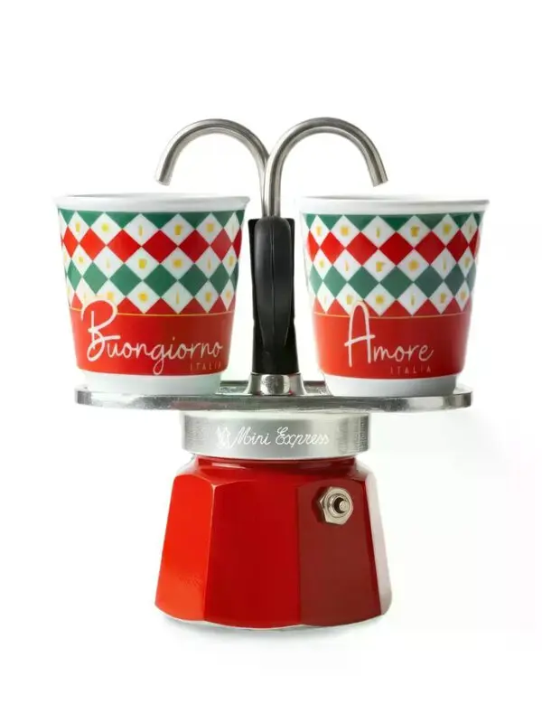 BIALETTI Mini Express Damier Espresso Set