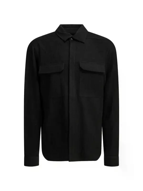 Rick Owens Flap-pocket Long-sleeve Shirt