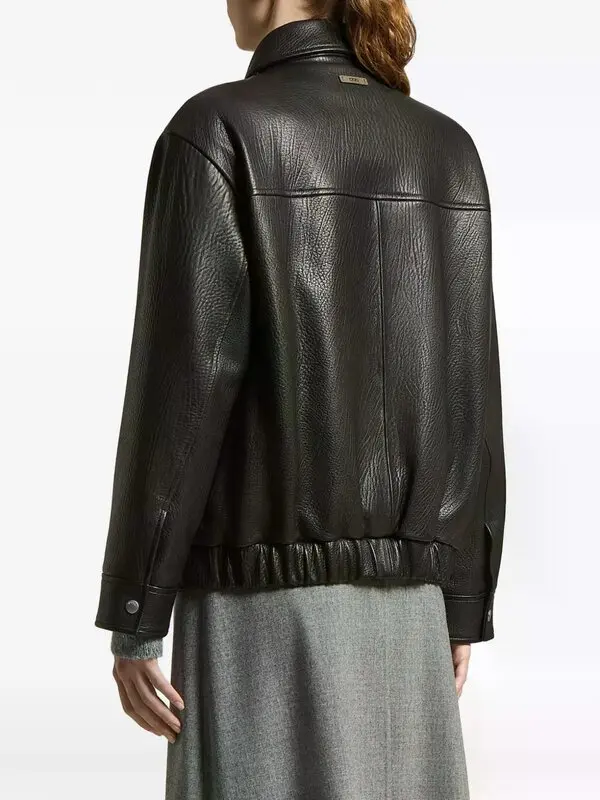 Peserico Leather Jacket