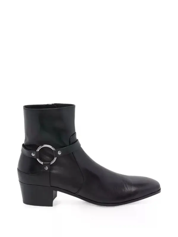 TOM FORD Clint Buckle-detail Biker Boots - Black