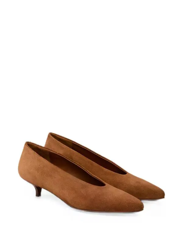 Marsèll Longiforma Suede Pointed-toe Pumps