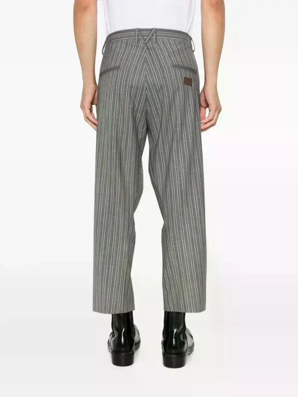 Moschino Pinstripe Pattern Trousers