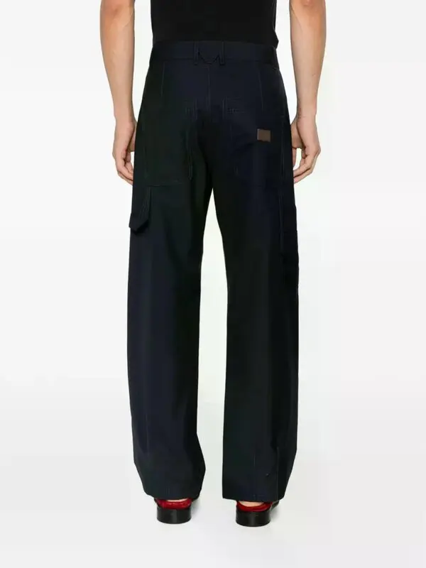 Moschino Belt-loop Pocket Trousers
