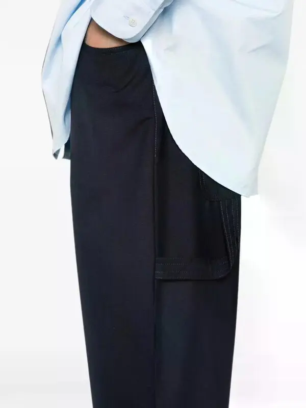 Moschino Belt-loop Pocket Trousers