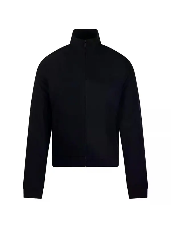 Gucci Gg Jacquard Zip-up High-neck Sweater