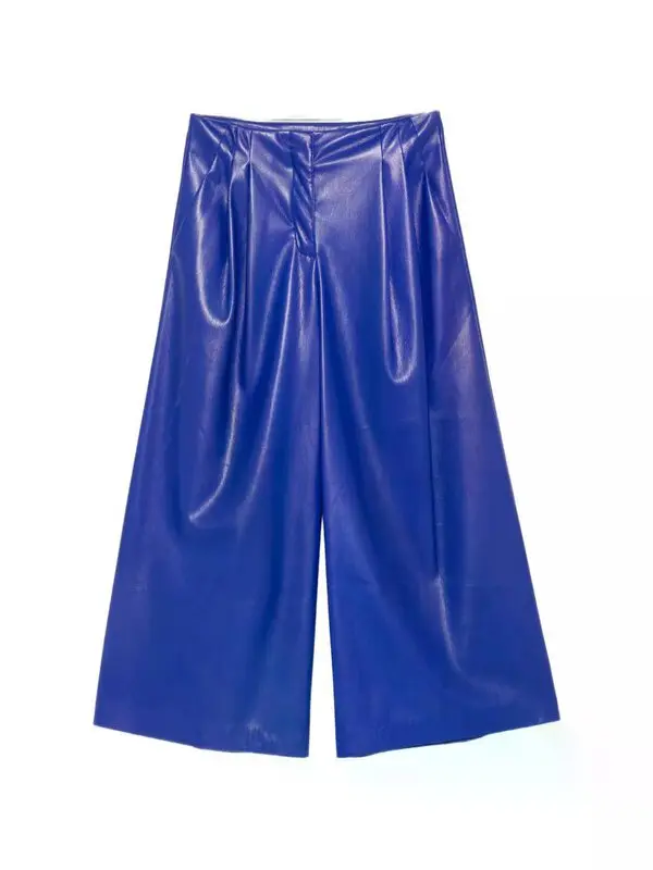Liviana Conti Wide-leg Trousers - Purple