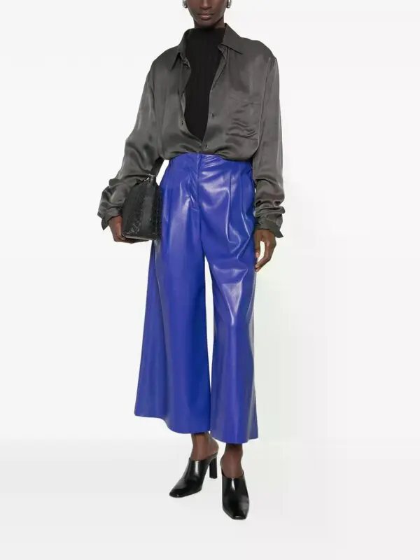 Liviana Conti Wide-leg Cropped Trousers