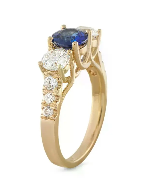LB EXCLUSIVE Sapphire And Diamond Ring