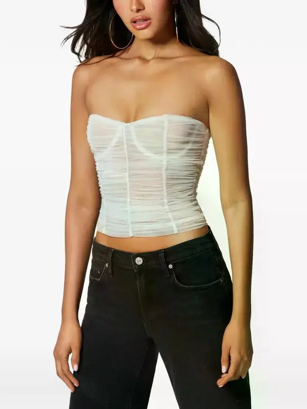 Kiki De Montparnasse Ruched Corset Top