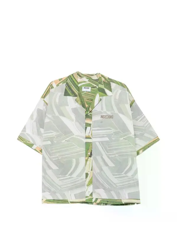 Moschino Graphic-print Short-sleeve Shirt