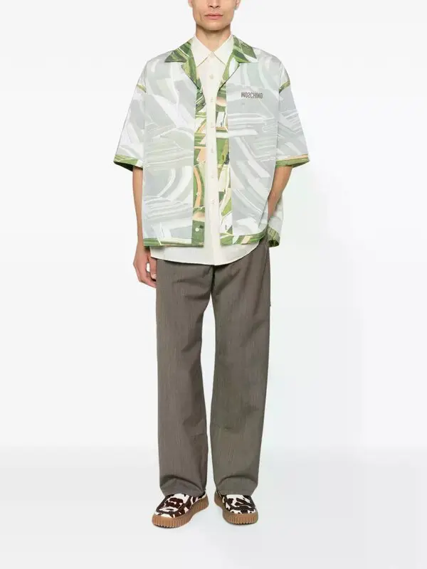 Moschino Graphic-print Short-sleeve Shirt