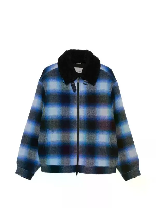Balenciaga Check-pattern Shirt Jacket