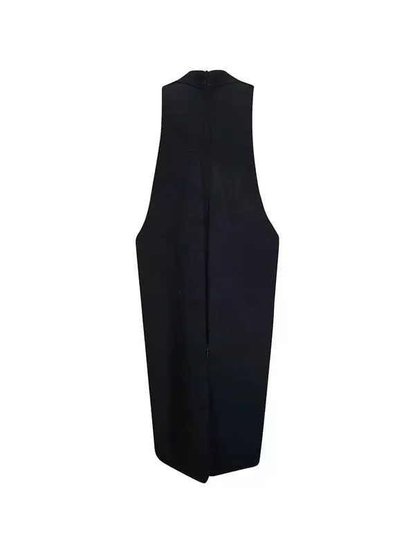Rick Owens Cyclops Sleeveless Coat - Black