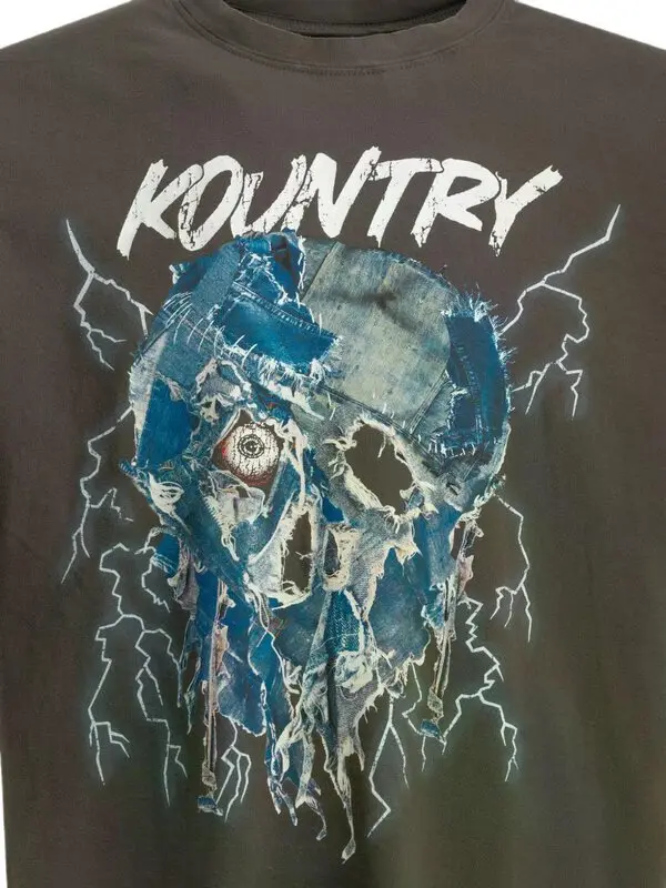 Kapital Denim Face T-shirt