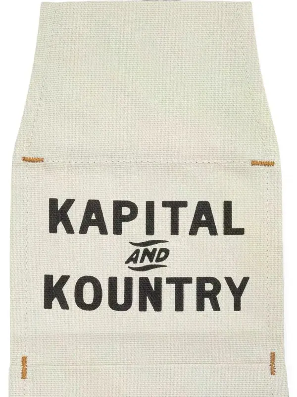 Kapital Canvas Pulp Phone Holder - Neutrals