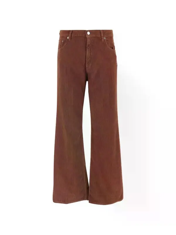 HAIKURE Corduroy Straight-leg Jeans