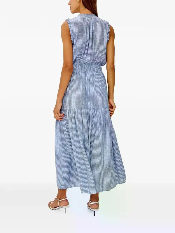 Rails Alessi Striped Tiered Dress - Blue
